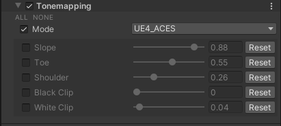 UE4 ACES Tone mapping port URP. – MY NAME IS JP